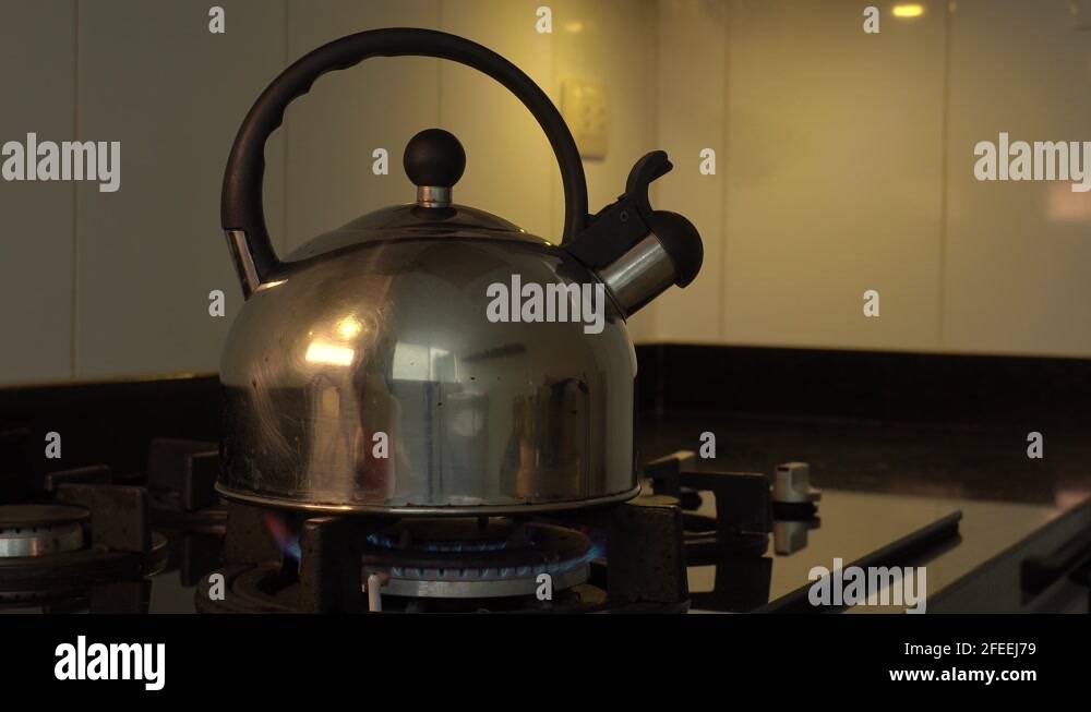 Kettle boiling water on flame Stock Videos & Footage - HD and 4K Video ...