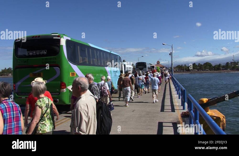 Tourists boarding buses Stock Videos & Footage - HD and 4K Video Clips ...