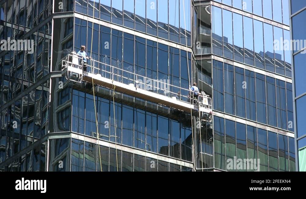 Window cleaning cradle Stock Videos & Footage - HD and 4K Video Clips ...