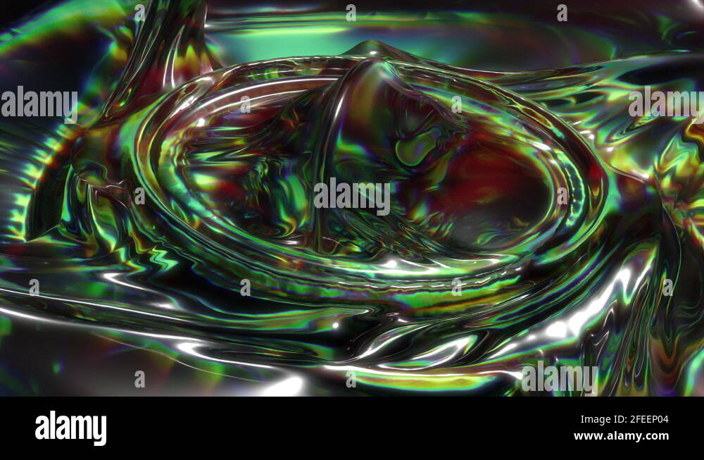 Abstract 3d Animation Rotating Twisted Shape Motion Background Design
