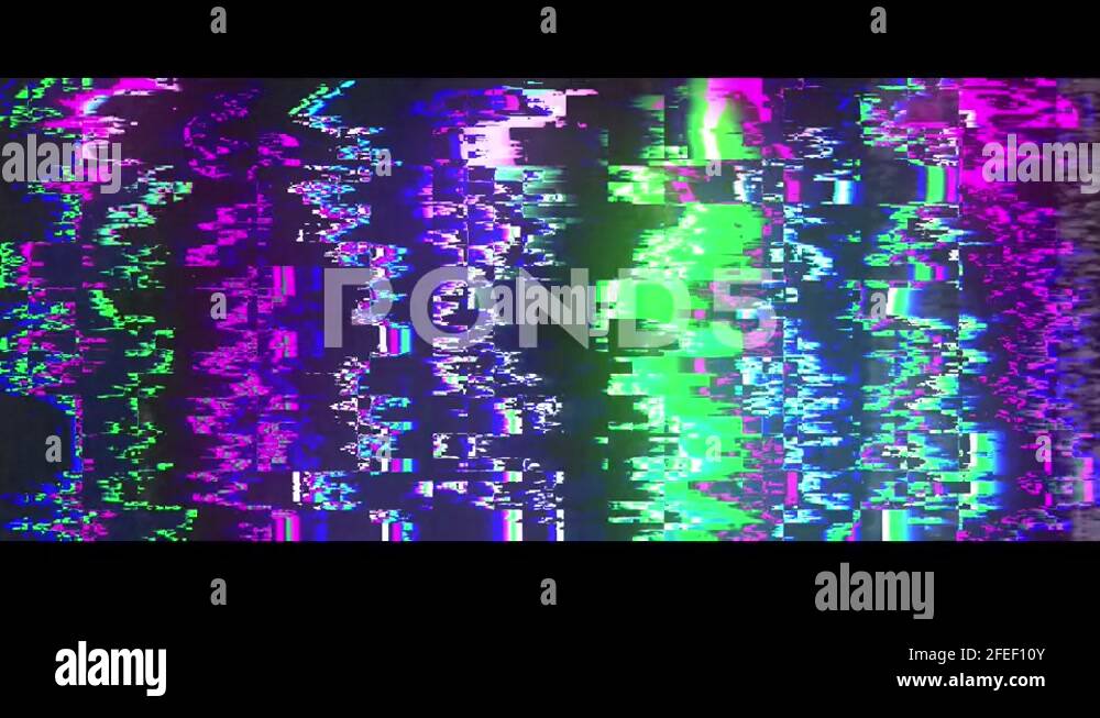 Melting Game over text against flickering effect on black background ...