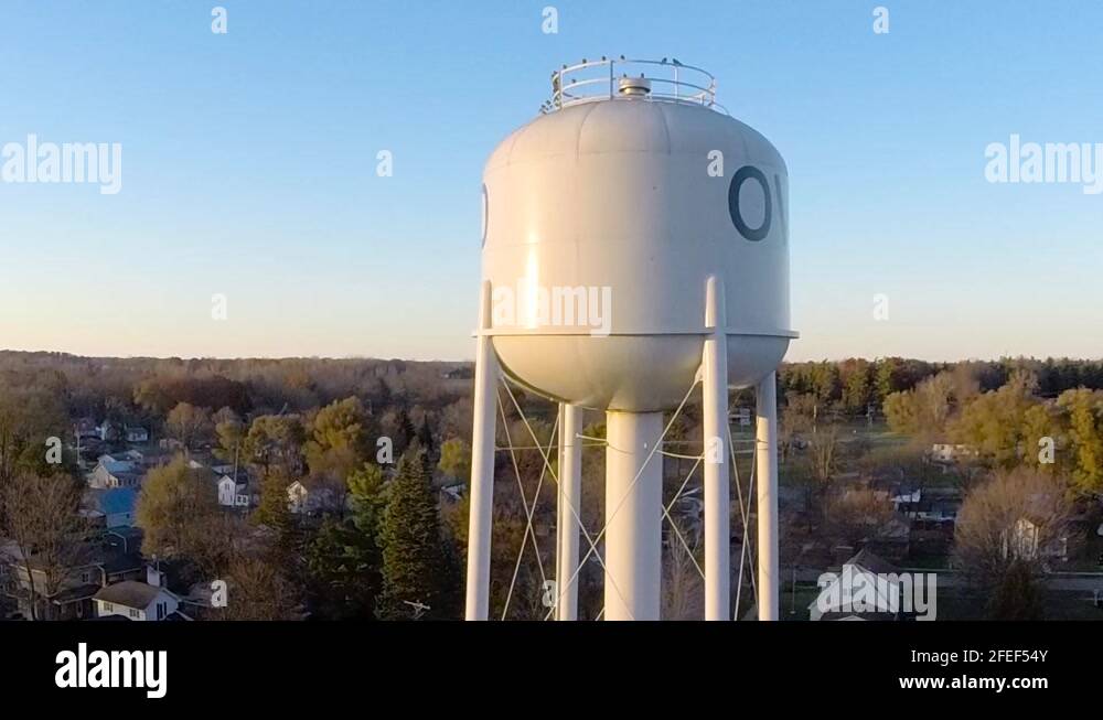 Water tower overhead shot Stock Videos & Footage - HD and 4K Video ...