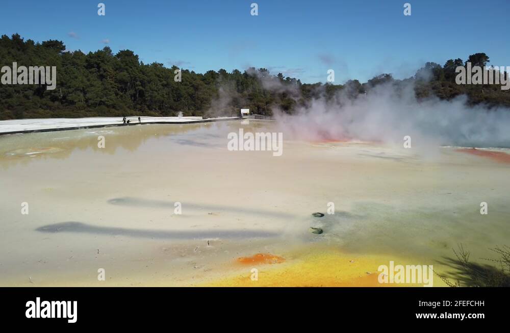 Waiotapu thermal area new zealand Stock Videos & Footage - HD and 4K ...