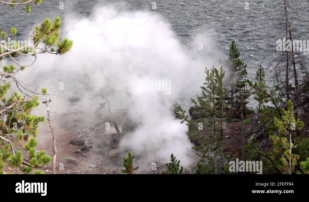 Steam rises from geothermal river Stock Videos & Footage - HD and 4K ...