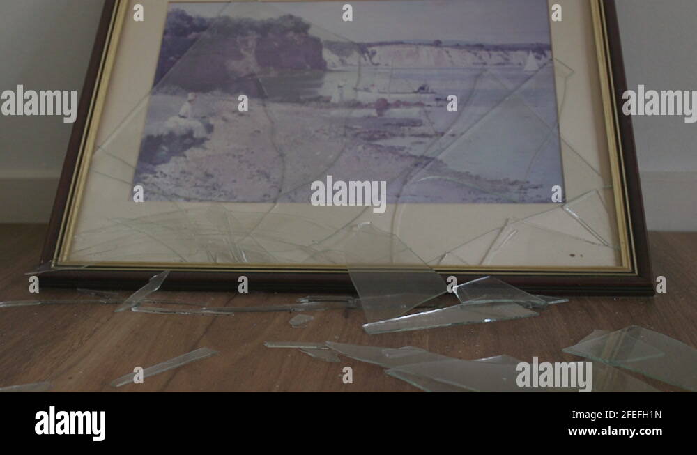 Broken picture frame glass Stock Videos & Footage - HD and 4K Video ...