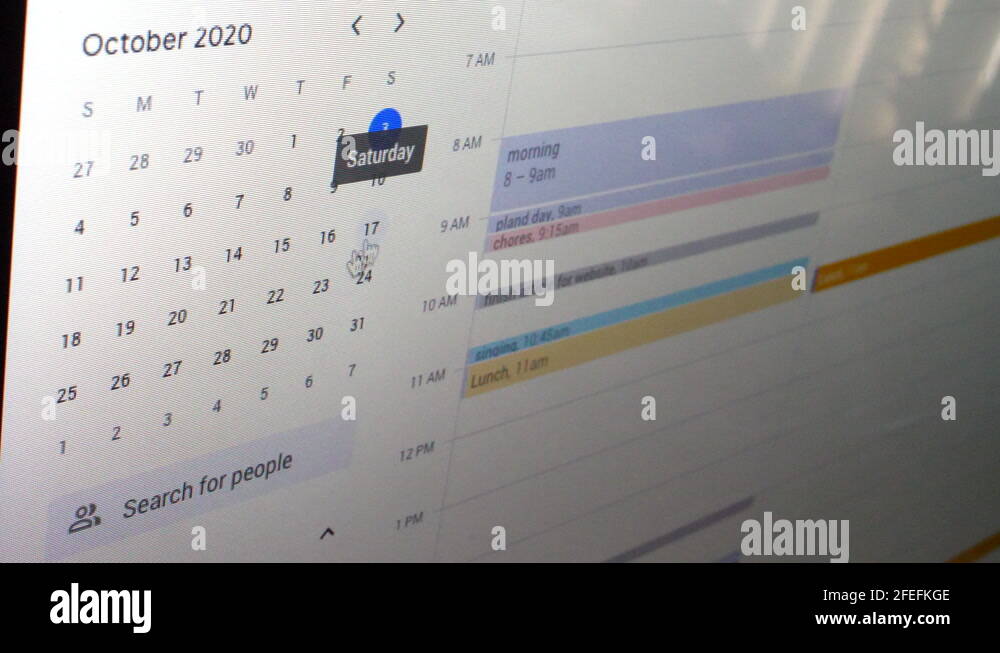 Digital calendar with person Stock Videos & Footage - HD and 4K Video ...