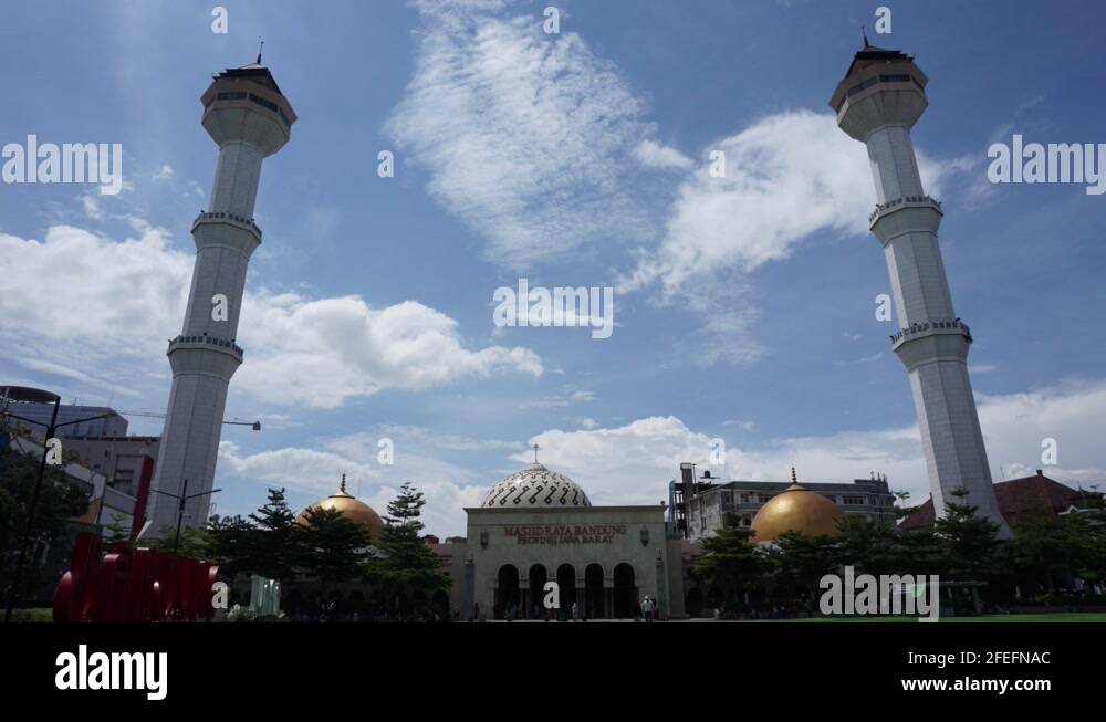 Famous grand mosque of indonesia Stock Videos & Footage - HD and 4K ...