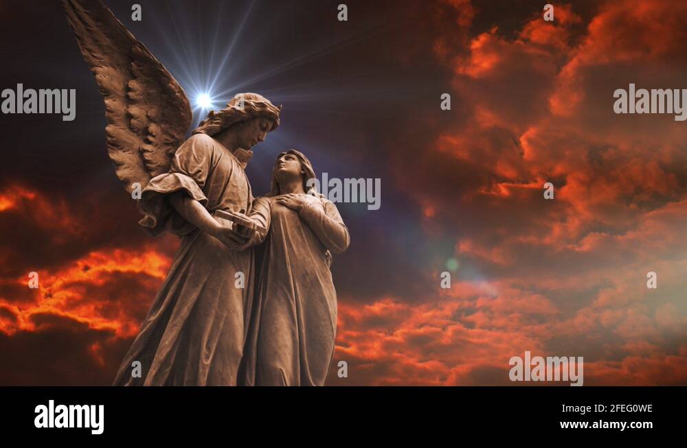 Statue angel cloud Stock Videos & Footage - HD and 4K Video Clips - Alamy