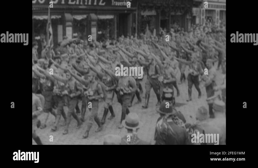 German nazi soldiers marching Stock Videos & Footage - HD and 4K Video ...