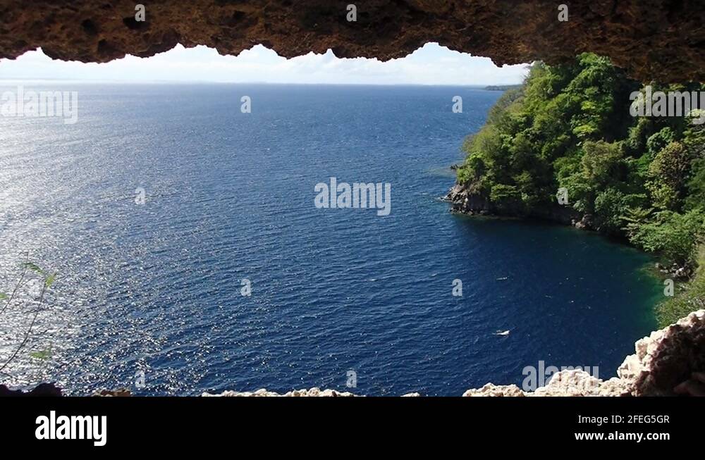 Japanese Submarine base lookout in PNG Rabaul, World War 2 sites Stock ...