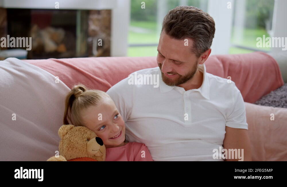 Father little girl talking on Stock Videos & Footage - HD and 4K Video ...