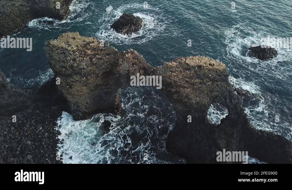 Sea stack island formation Stock Videos & Footage - HD and 4K Video ...