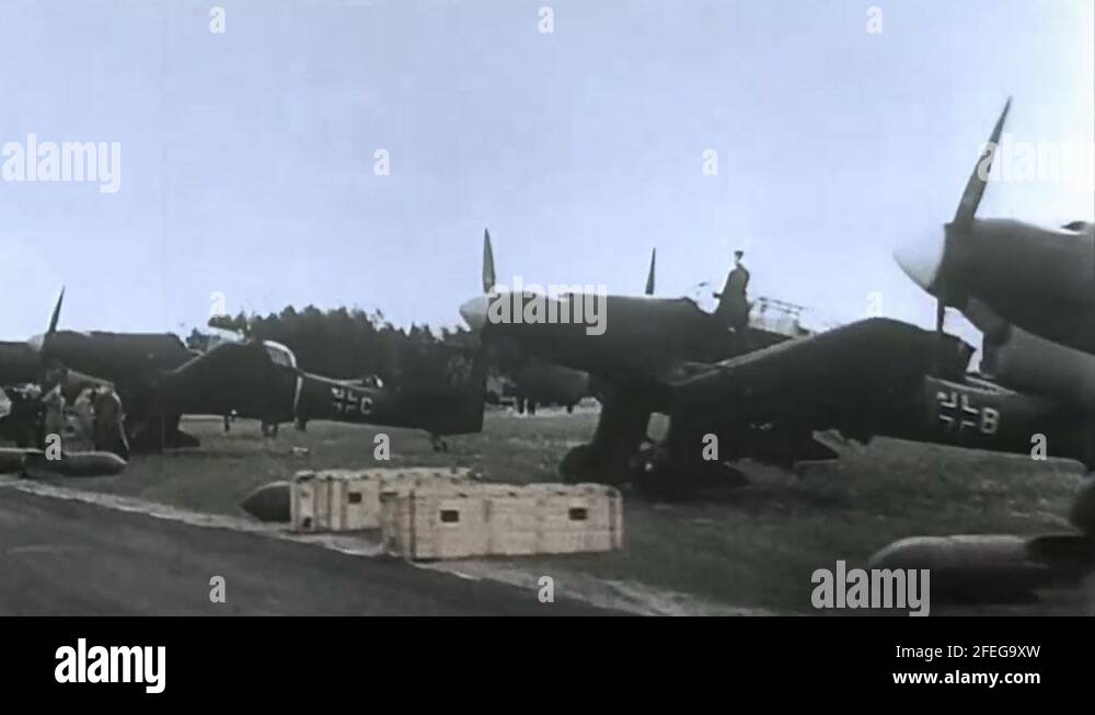 Luftwaffe german pilot ww2 Stock Videos & Footage - HD and 4K Video ...