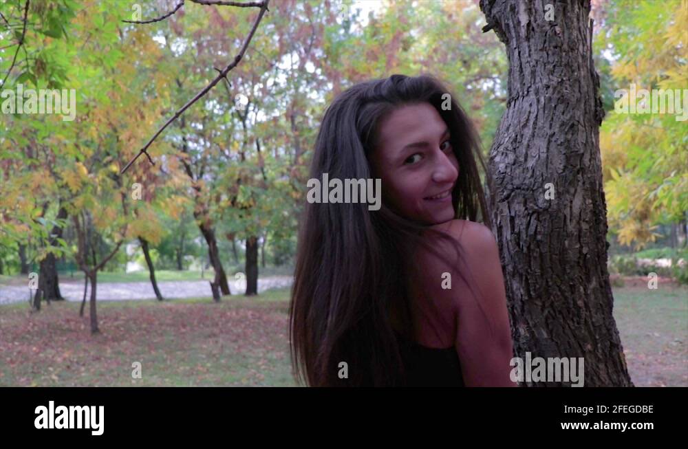 Girl modeling by tree Stock Videos & Footage - HD and 4K Video Clips ...