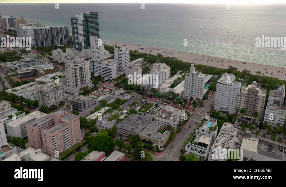 Art deco historic district miami beach Stock Videos & Footage - HD and ...