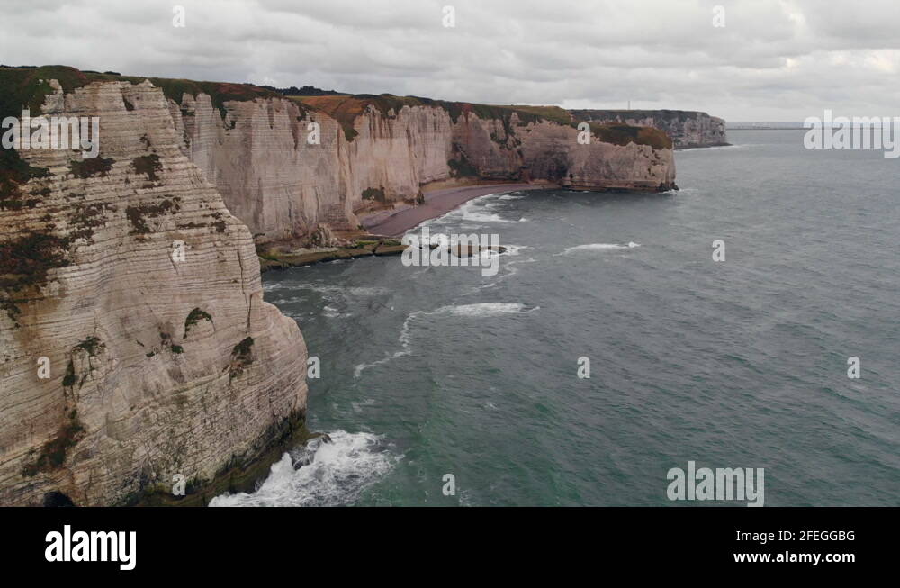 White cliffs of etretat Stock Videos & Footage - HD and 4K Video Clips ...