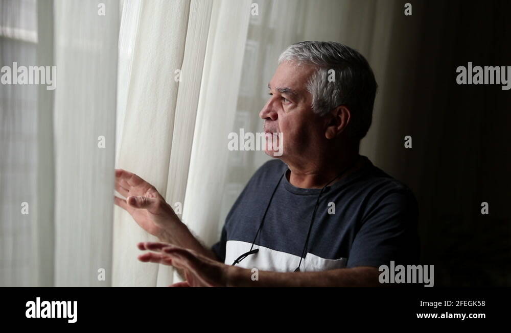 Man peeking window blinds Stock Videos & Footage - HD and 4K Video ...