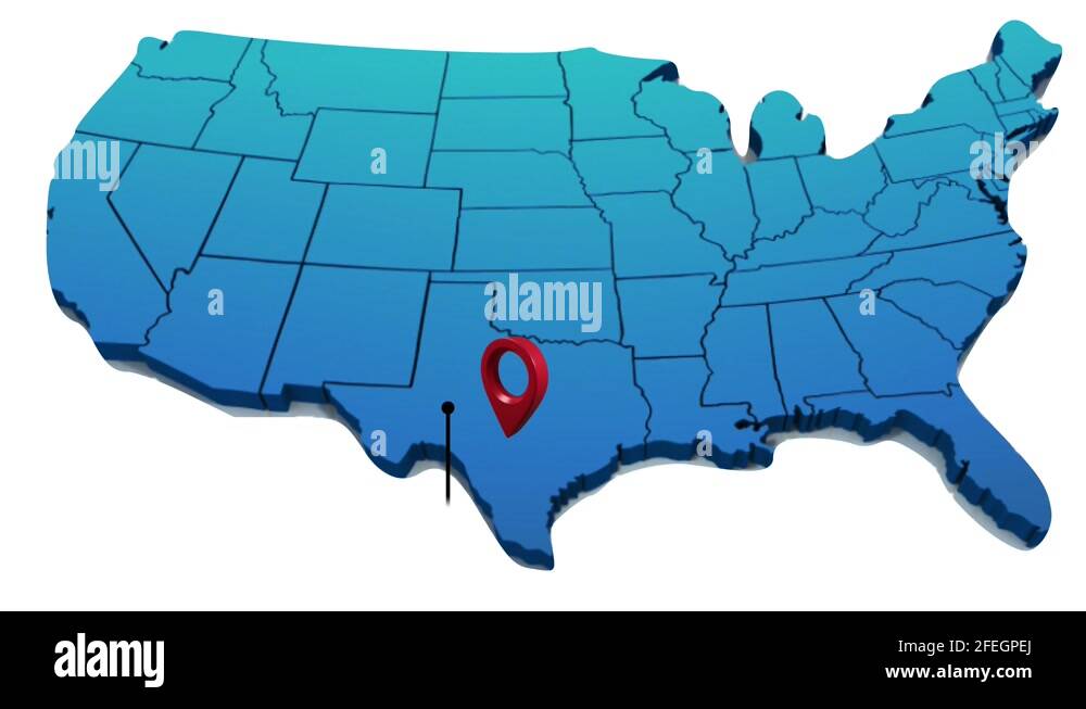 Map usa state borders Stock Videos & Footage - HD and 4K Video Clips ...