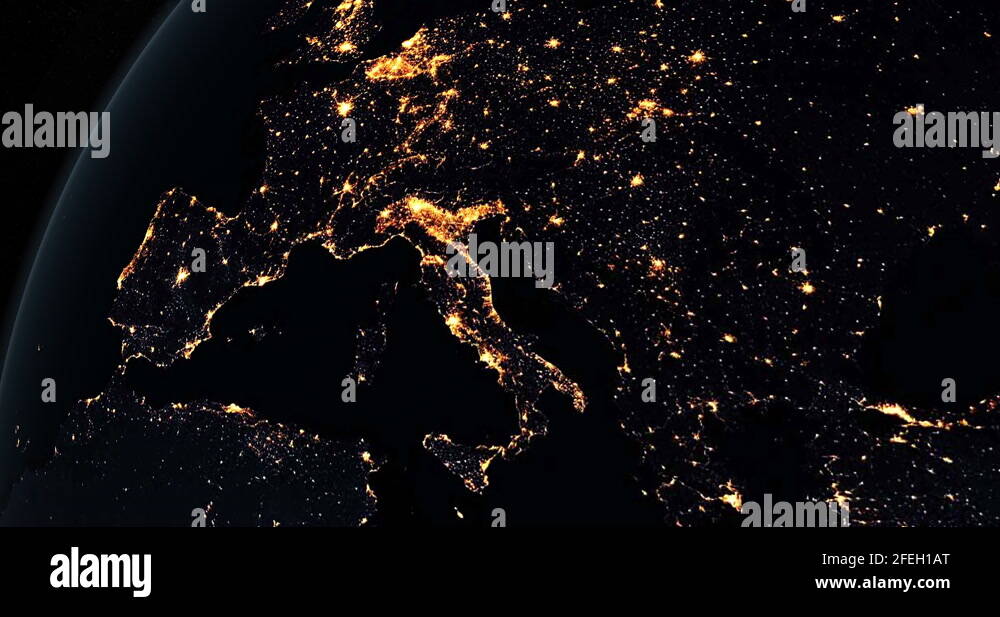 Nasa europe map continent Stock Videos & Footage - HD and 4K Video ...