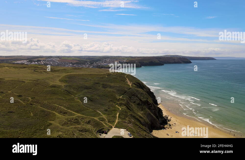Perranporth cornwall Stock Videos & Footage - HD and 4K Video Clips - Alamy