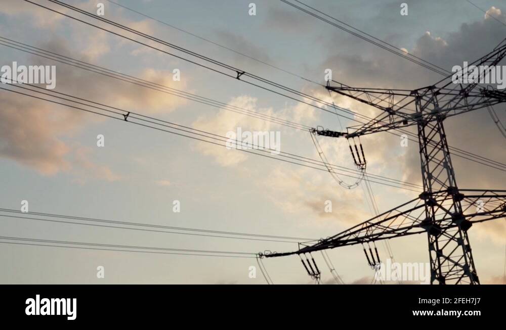 High voltage dc lines Stock Videos & Footage - HD and 4K Video Clips ...