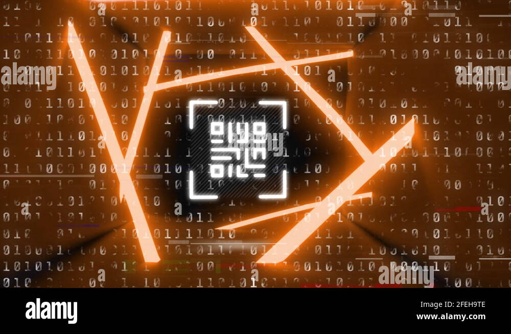 Image qr code binary Stock Videos & Footage - HD and 4K Video Clips - Alamy