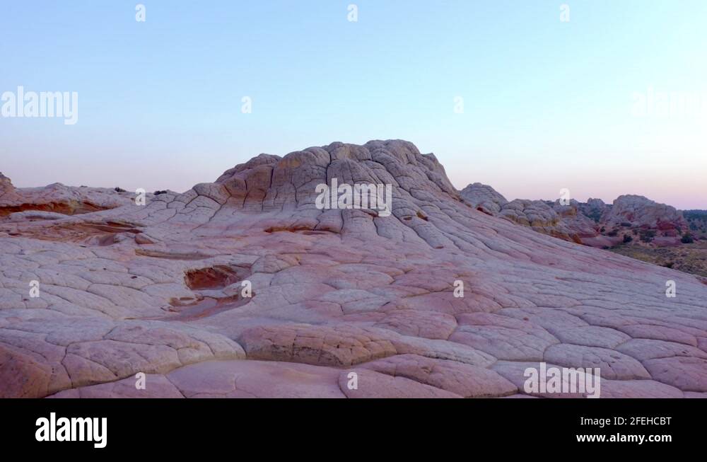 Unusual and alien looking landscape at White Pocket in Arizona from ...
