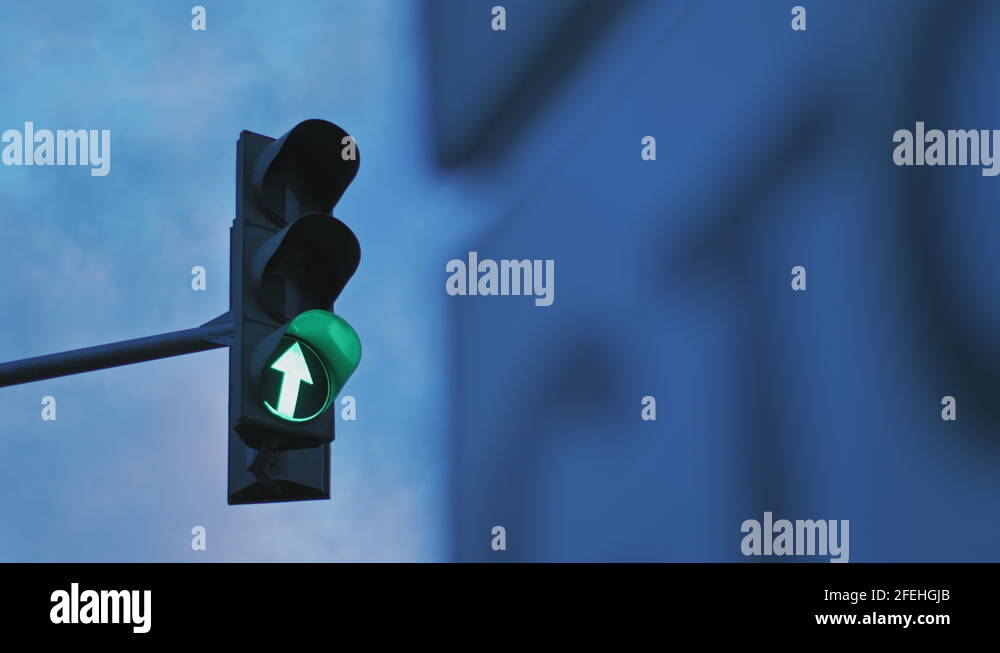 Green traffic light arrow Stock Videos & Footage - HD and 4K Video ...