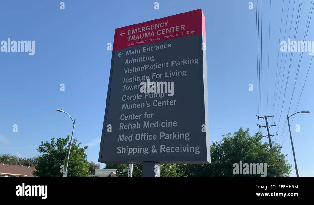 Hospital sign board Stock Videos & Footage - HD and 4K Video Clips - Alamy