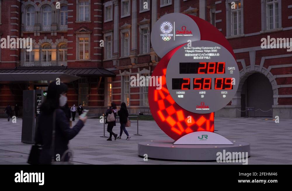 Olympic countdown clock 2020 Stock Videos & Footage - HD and 4K Video ...