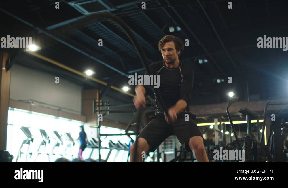 Handsome bodybuilder exercising battle Stock Videos & Footage - HD and ...