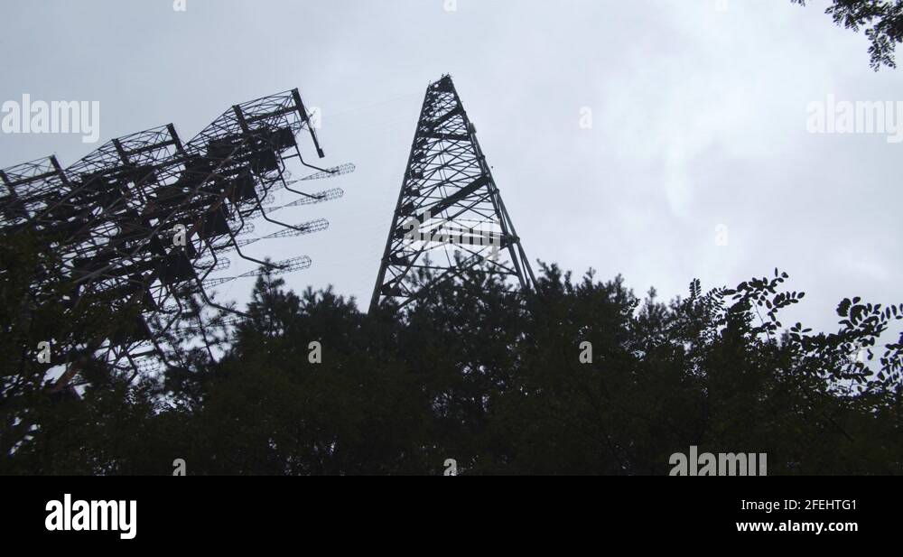 Duga Antenna At The Duga Radar Station In Chernobyl, Pripyat, Ukraine ...
