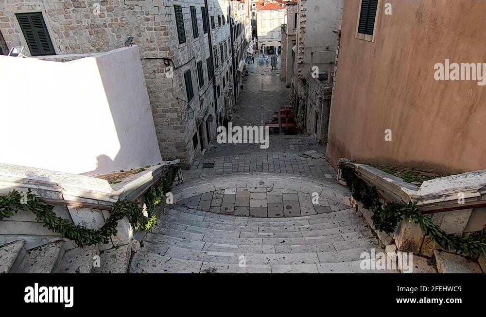 The jesuit stairs dubrovnik Stock Videos & Footage - HD and 4K Video ...