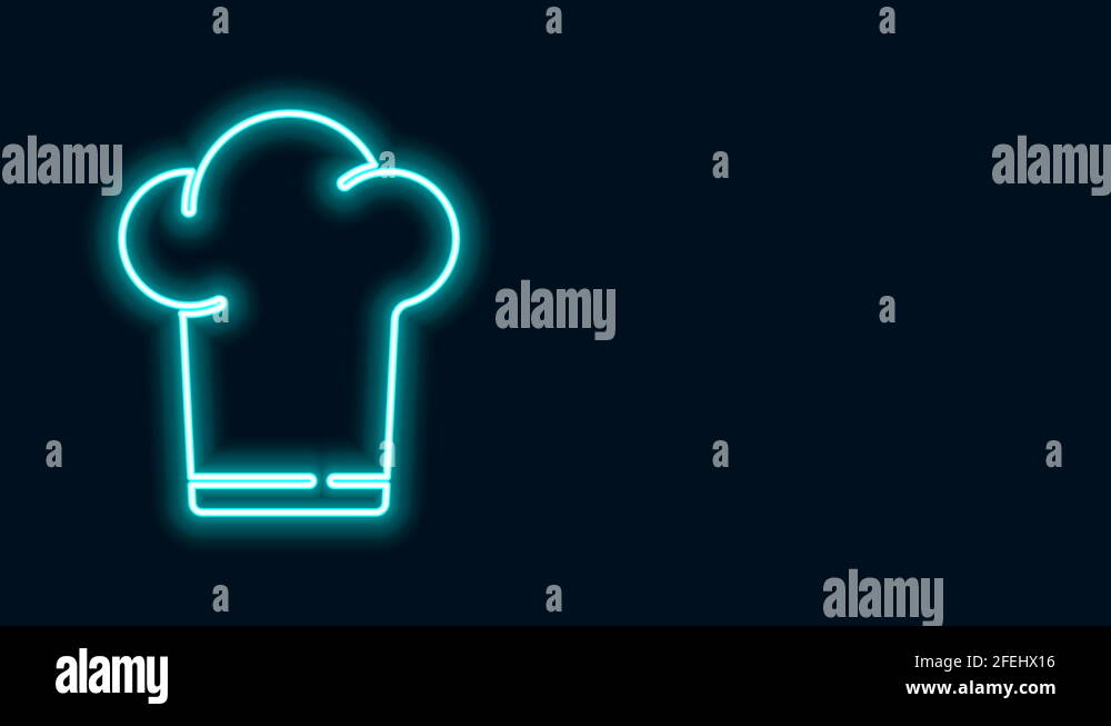 White neon chef hat Stock Videos & Footage - HD and 4K Video Clips - Alamy