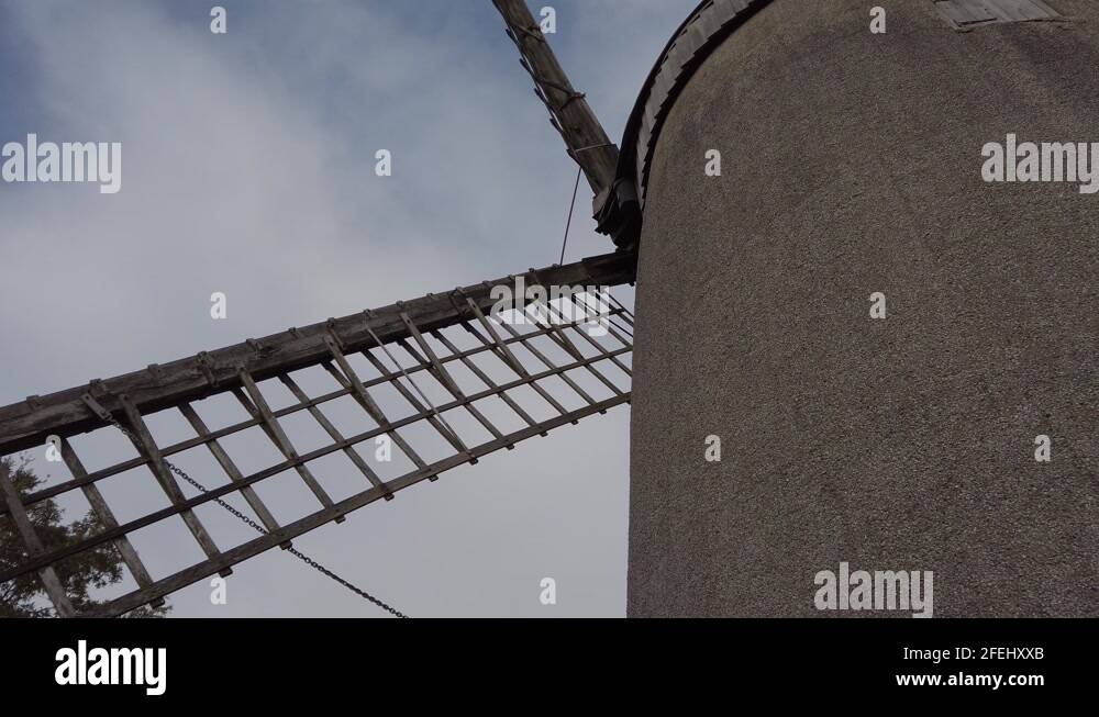 Bidston hill vintage countryside windmill flour mill English landmark ...