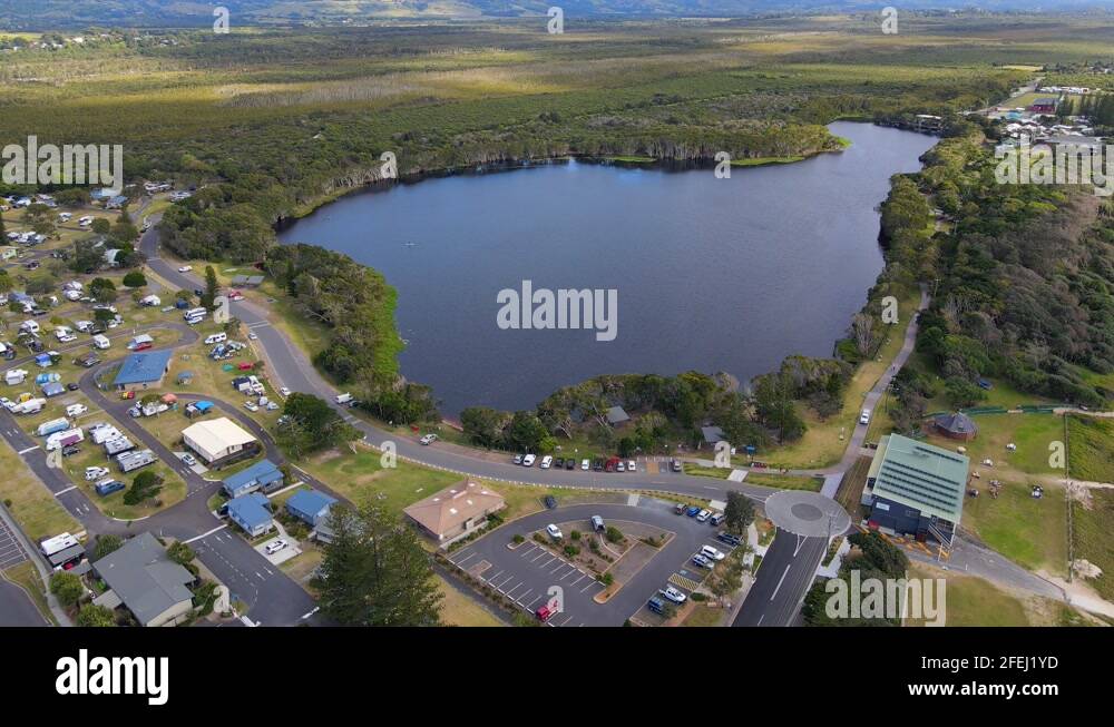 Beautiful Lake Ainsworth - Tea-Tree Stained Dunal Lake In Lennox Head ...