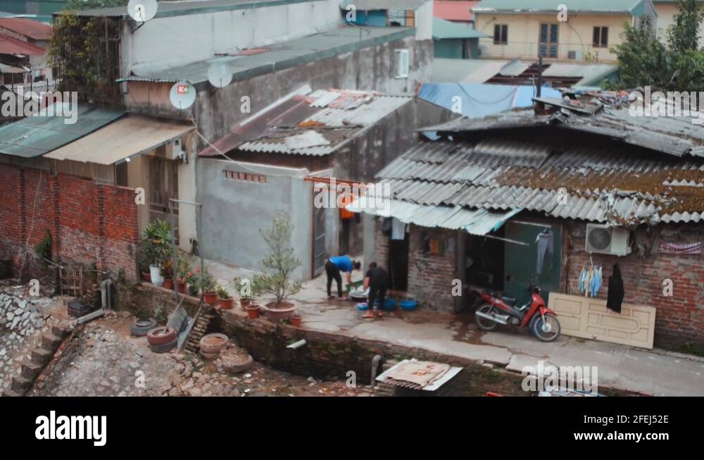 Slum residential structure poverty architecture community Stock Videos ...