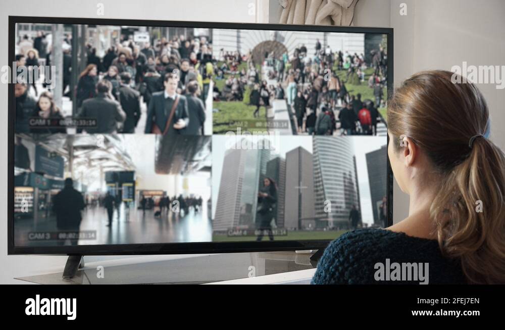 Cctv watching woman Stock Videos & Footage - HD and 4K Video Clips - Alamy