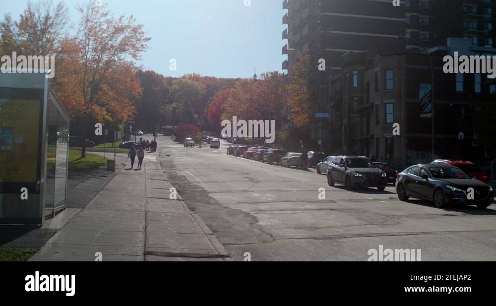Bus stop on street Stock Videos & Footage - HD and 4K Video Clips - Alamy