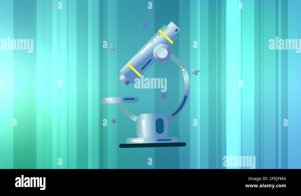Microscope lab icon Stock Videos & Footage - HD and 4K Video Clips - Alamy