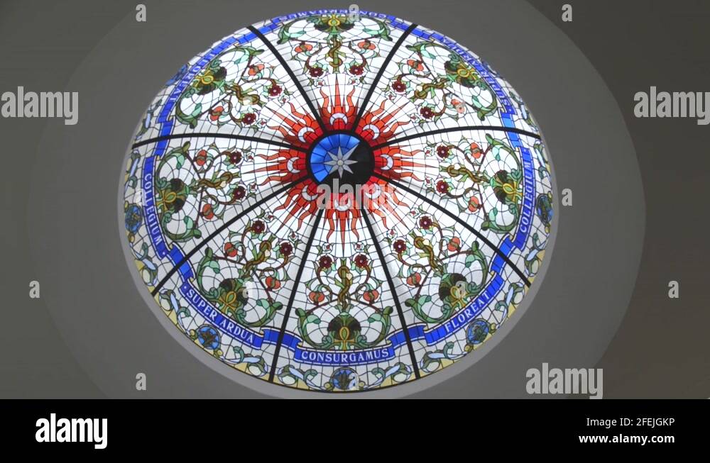 Circular stained glass window Stock Videos & Footage - HD and 4K Video ...