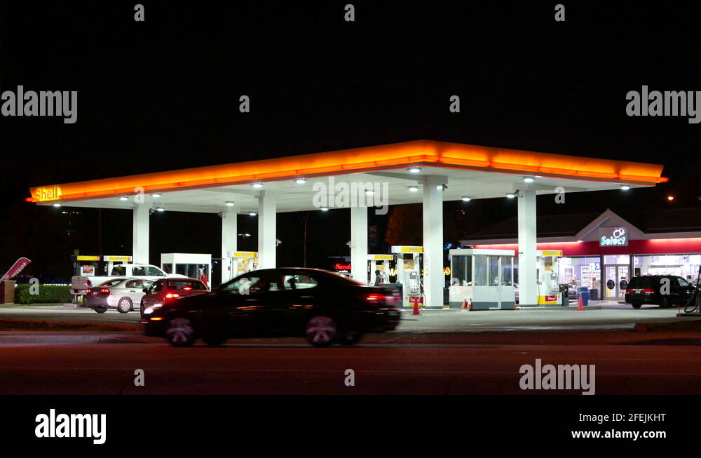 Shell gas petrol service station Stock Videos & Footage - HD and 4K ...