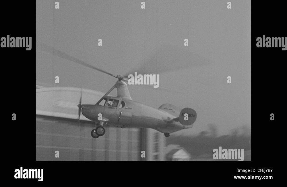 1940s helicopter Stock Videos & Footage - HD and 4K Video Clips - Alamy