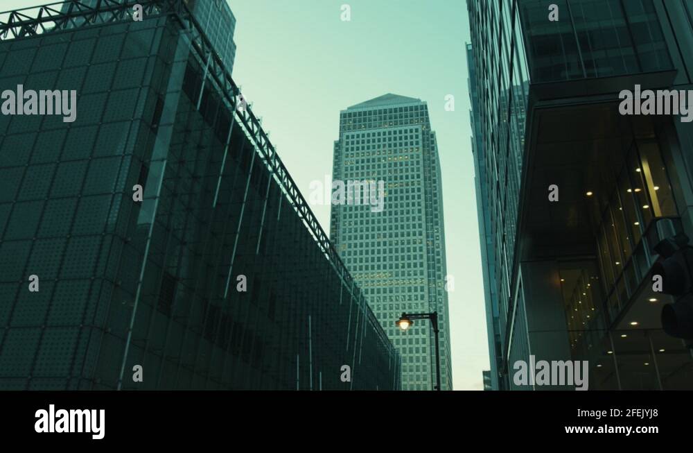 One canada square roof pyramid Stock Videos & Footage - HD and 4K Video ...