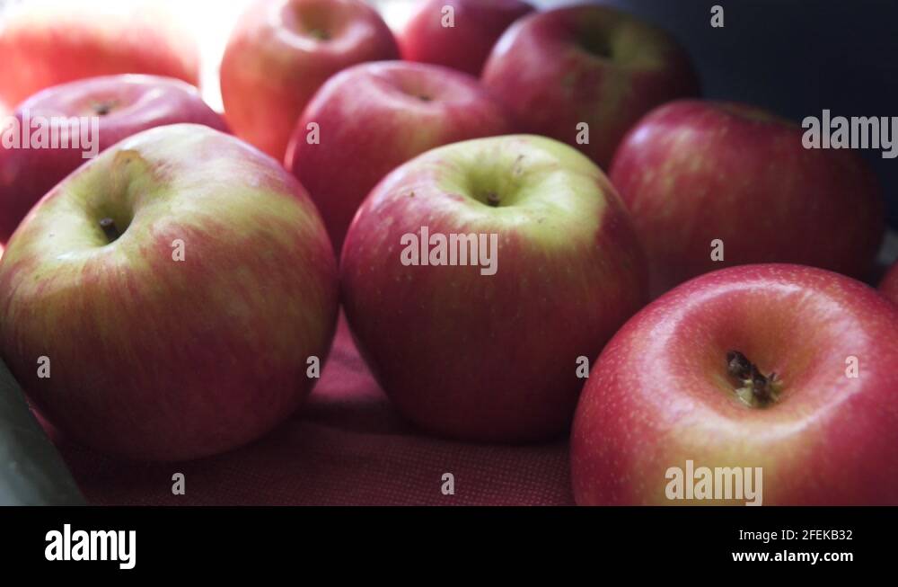 Fresh red gala apples Stock Videos & Footage - HD and 4K Video Clips ...