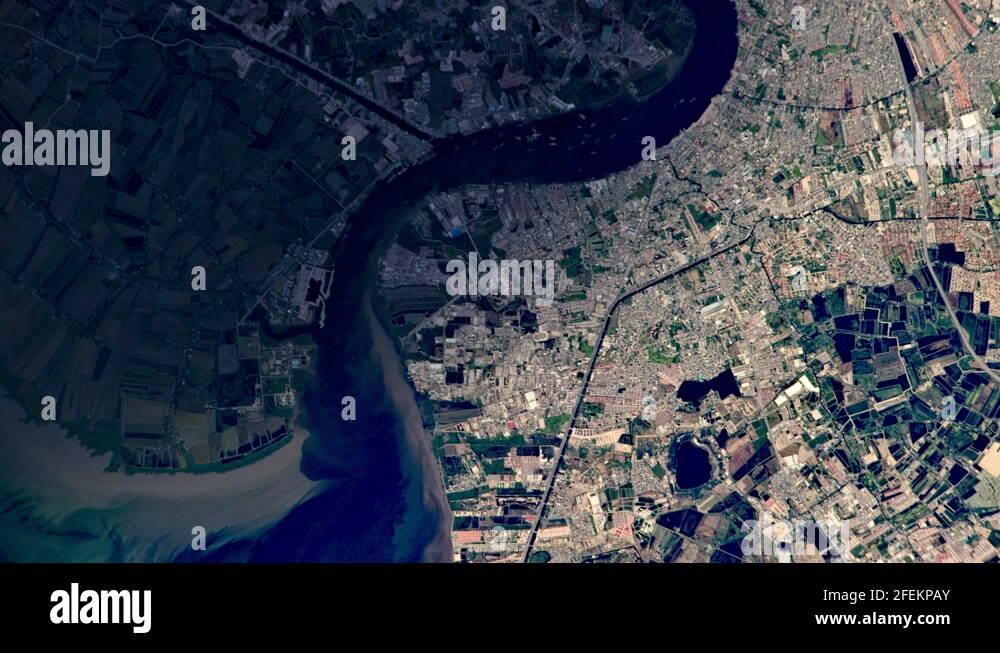 Satellite map of city river Stock Videos & Footage - HD and 4K Video ...