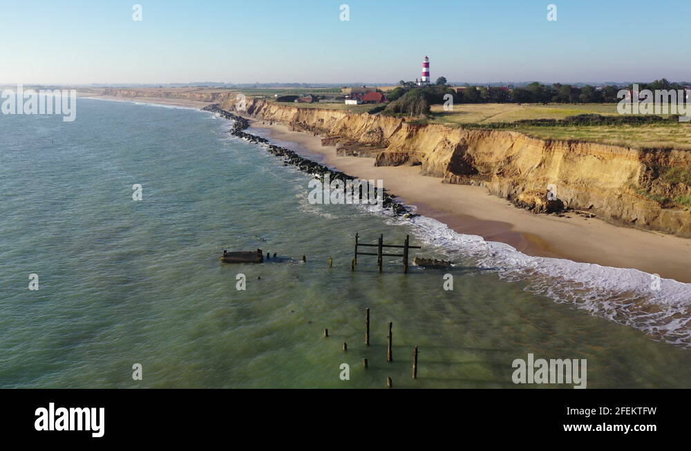 Coastal erosion happisburgh happisburgh norfolk Stock Videos & Footage ...