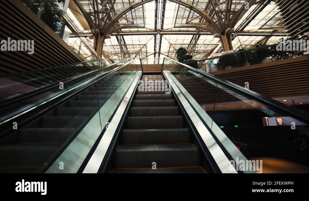 Escalator interior Stock Videos & Footage - HD and 4K Video Clips - Alamy