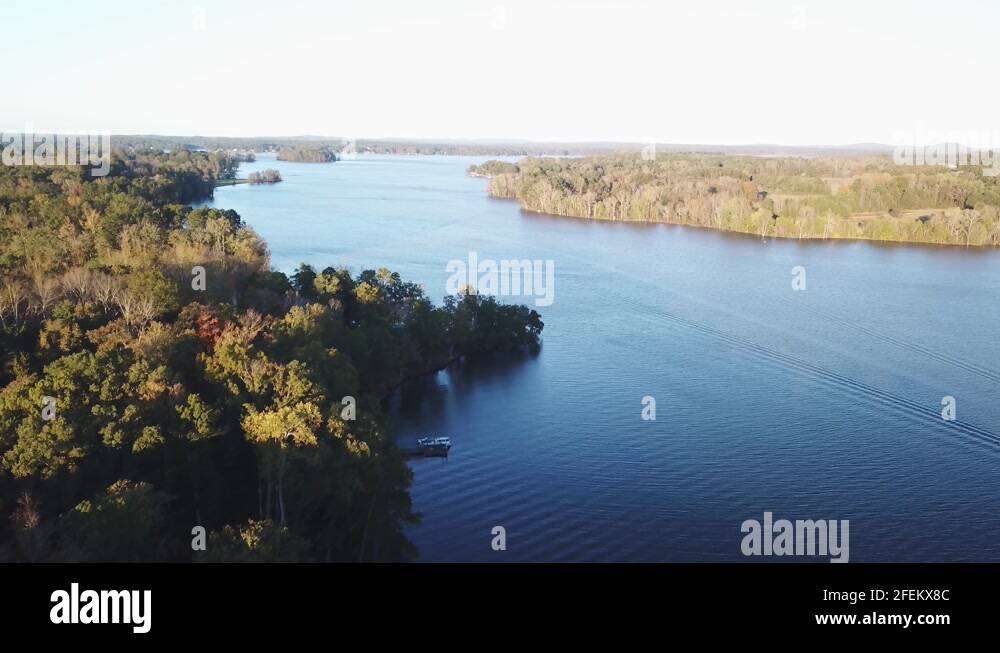 High Rock Lake Aerial, High Rock Lake North Carolina, High Rock Lake NC ...