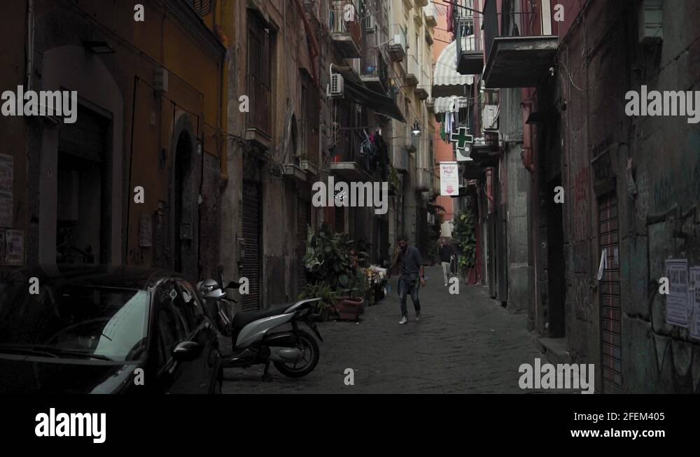Naples alley buildings Stock Videos & Footage - HD and 4K Video Clips ...